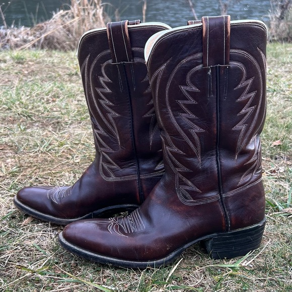 ramirez & sons | Shoes | Rare Vtg Ramirez Sons Leather Cowboy Boots With Vtg Cats Paw Soles ...